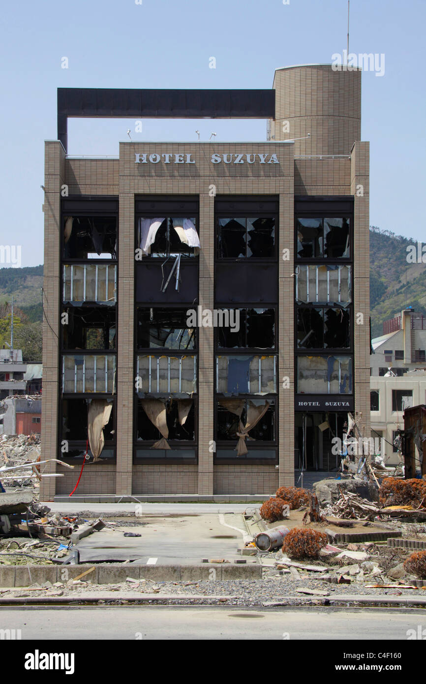 Building Destroyed By Tsunami High Resolution Stock Photography and ...