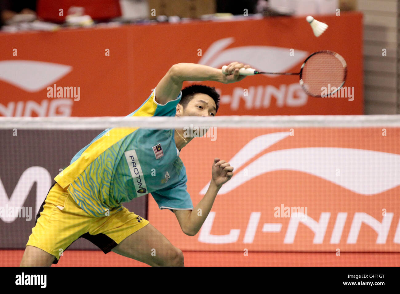 Daren Liew of Malaysia during the Men's Singles Qualification of the Li ...