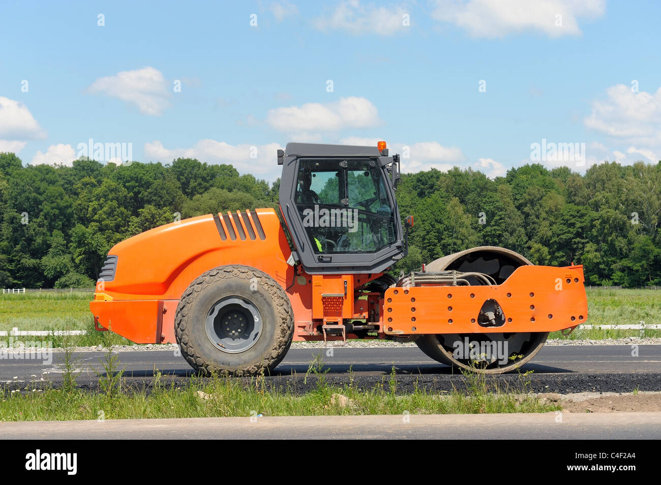 Road skating rink on a constructed site of road Stock Photo - Alamy