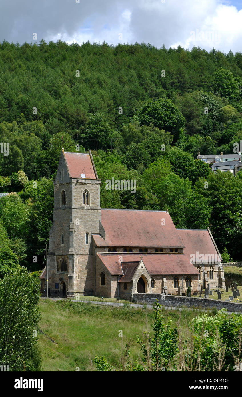 Holy Jesus Church, Lydbrook, Gloucestershire, England, UK Stock Photo ...