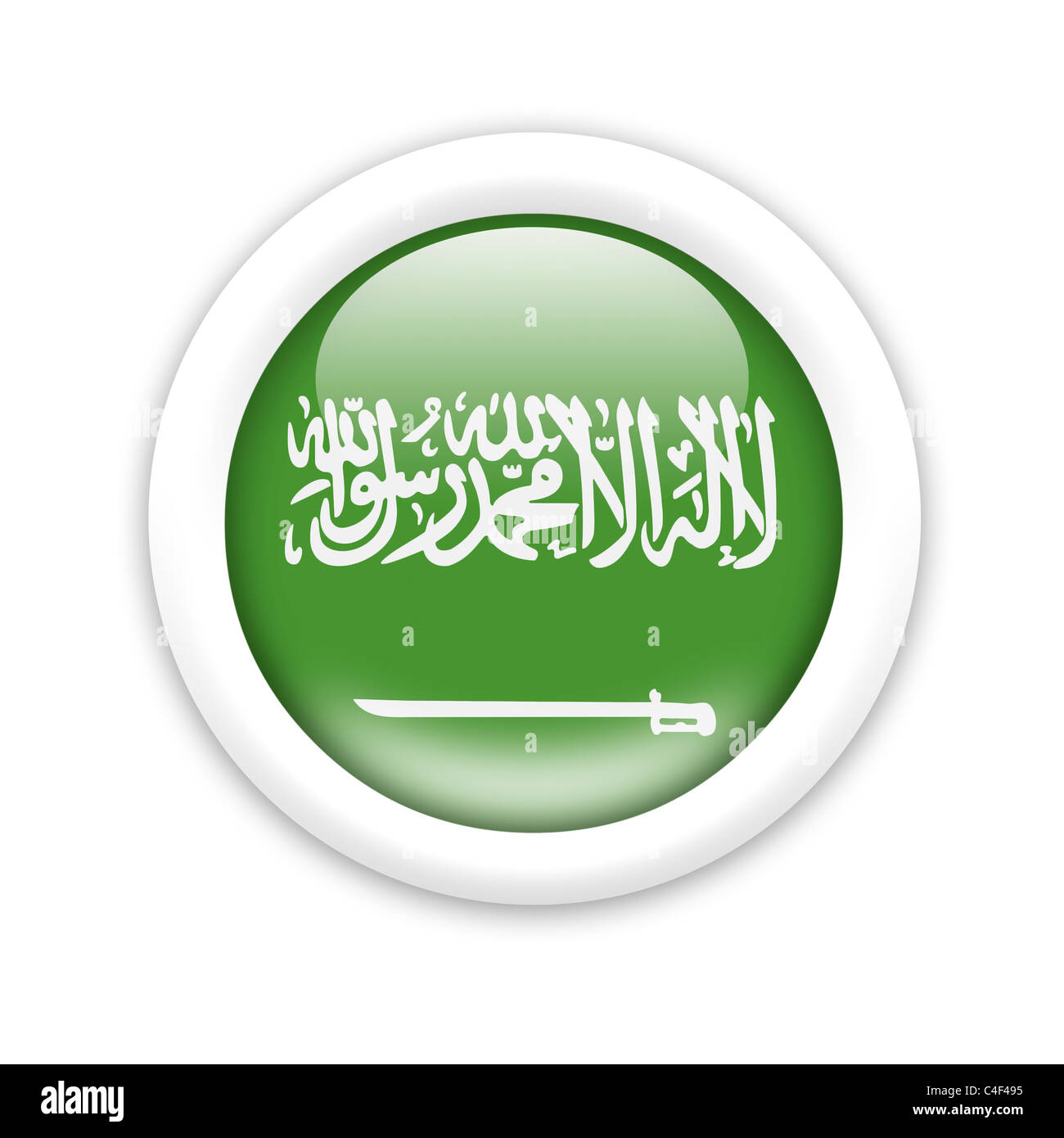 Flag of Saudi Arabia Stock Photo - Alamy