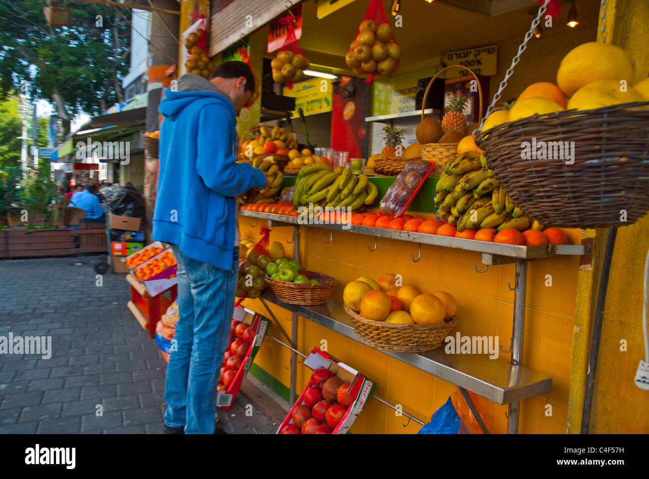 Tel Aviv, scene of life Stock Photo - Alamy