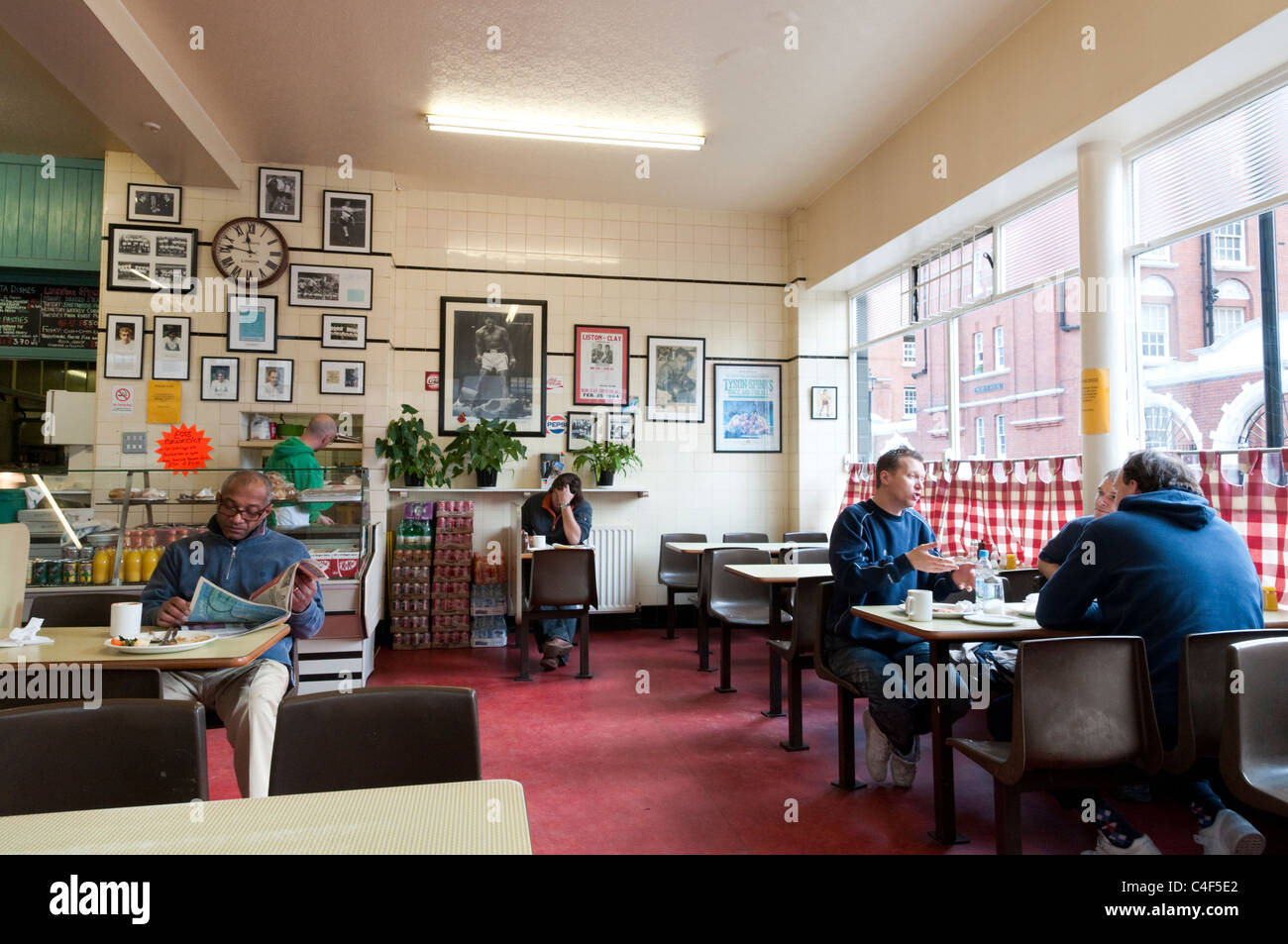Inside the Regency Cafe, London, England, UK Stock Photo - Alamy