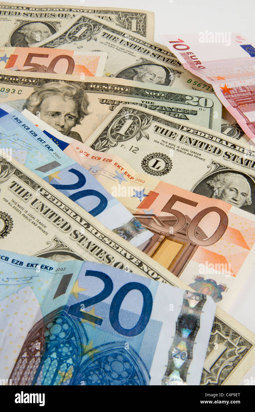 Money from different countries hi-res stock photography and images - Alamy