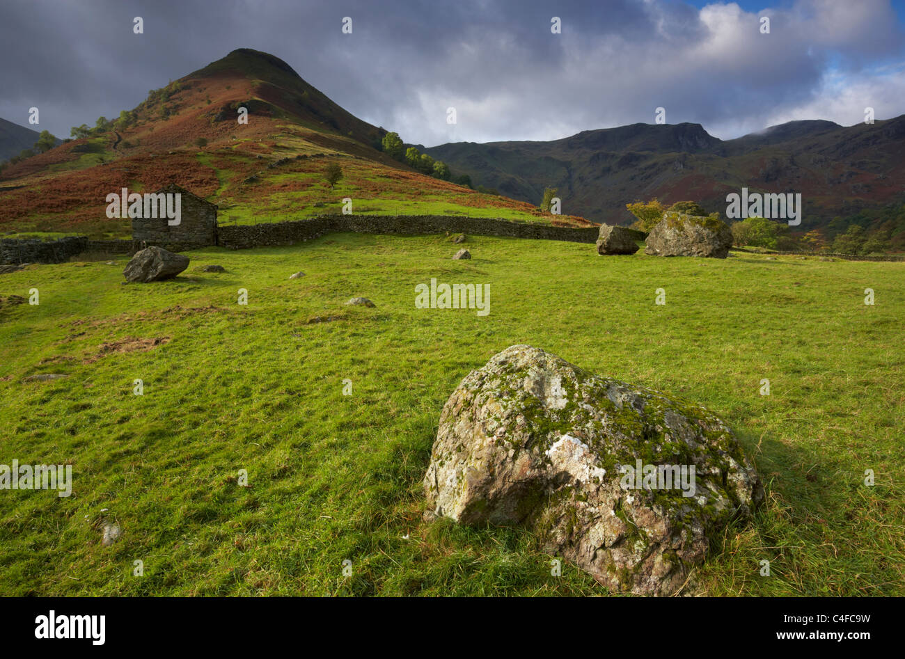 A scene from Dovedale in the Lake District Stock Photo - Alamy