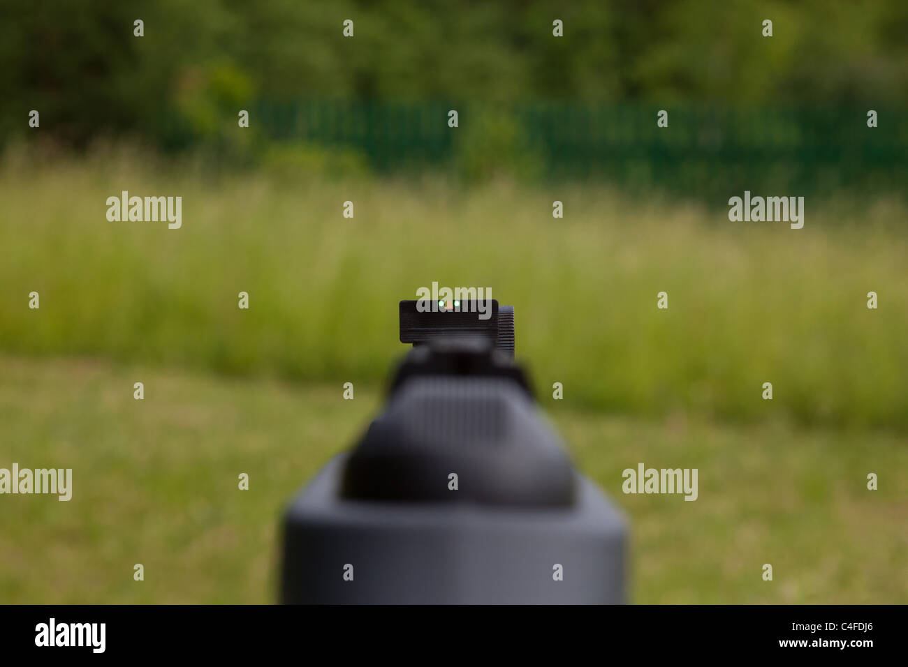 Searching for the target Stock Photo - Alamy