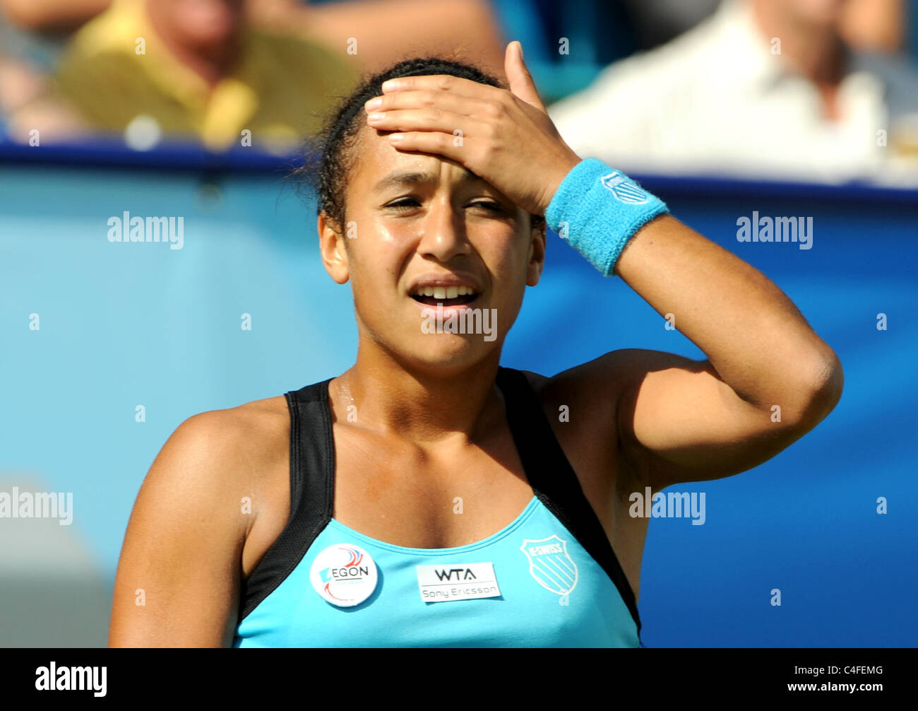 Sporting event where they look angry hi-res stock photography and ...