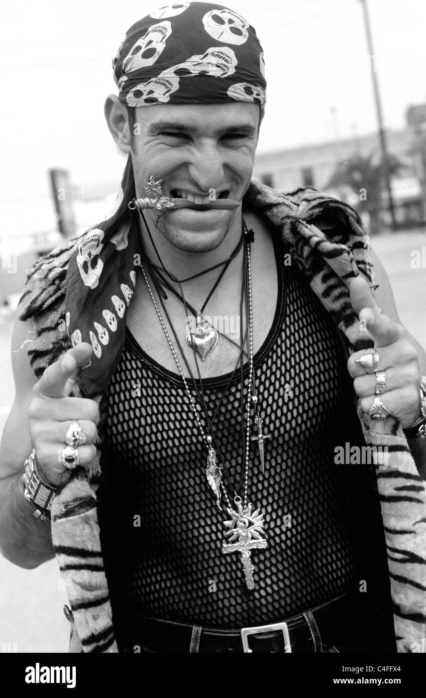 Pirate bandana Black and White Stock Photos & Images - Alamy