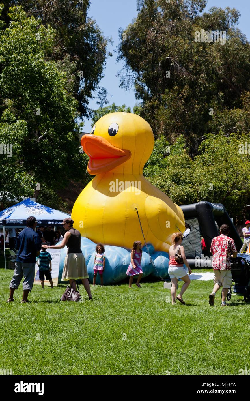 LOS GATOS, CA, USA - JUNE 12: The rubber duckies are kicking off their ...