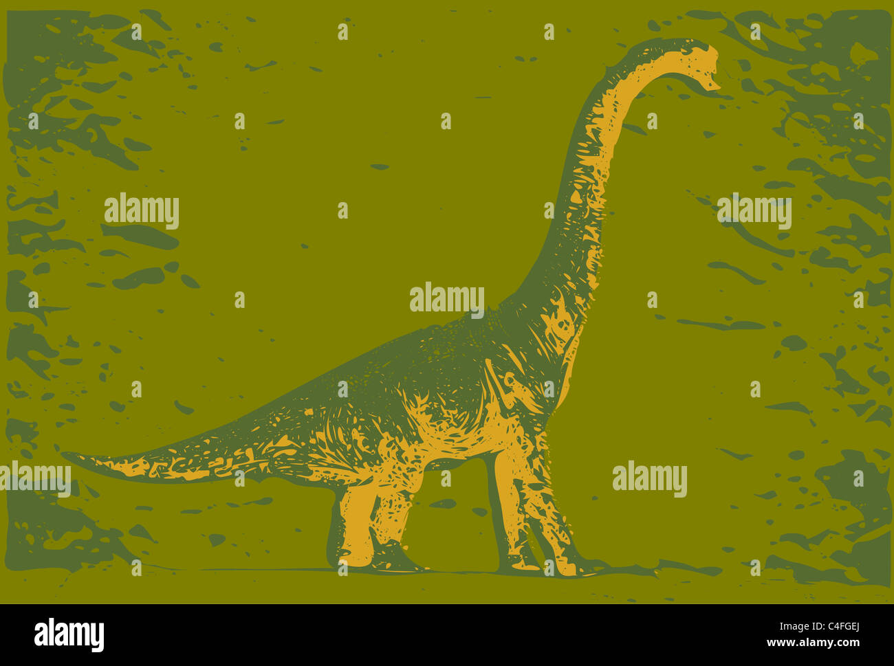 Long neck dinosaur hi-res stock photography and images - Alamy