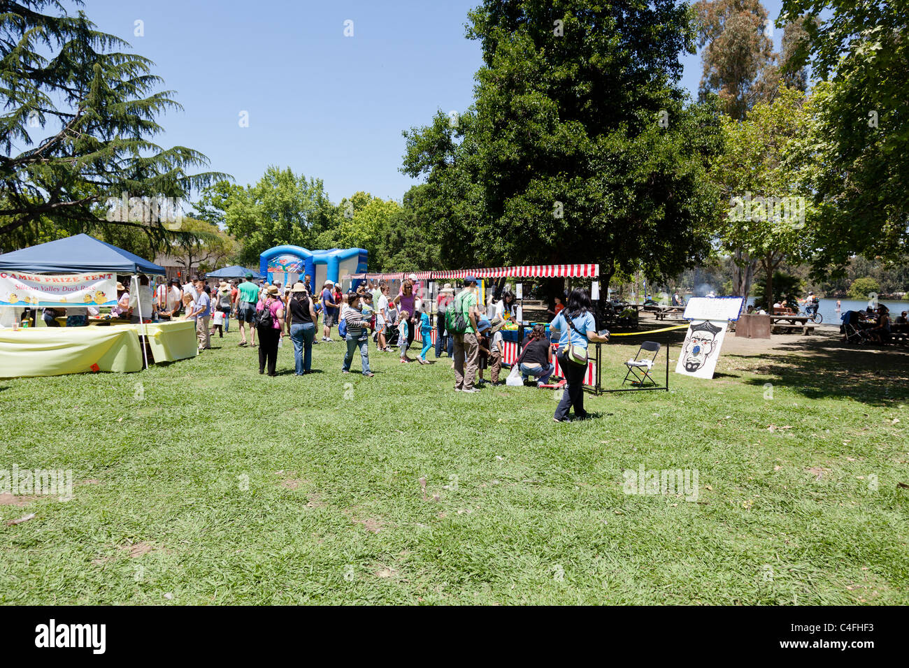 LOS GATOS, CA, USA - JUNE 12: The rubber duckies are kicking off their ...