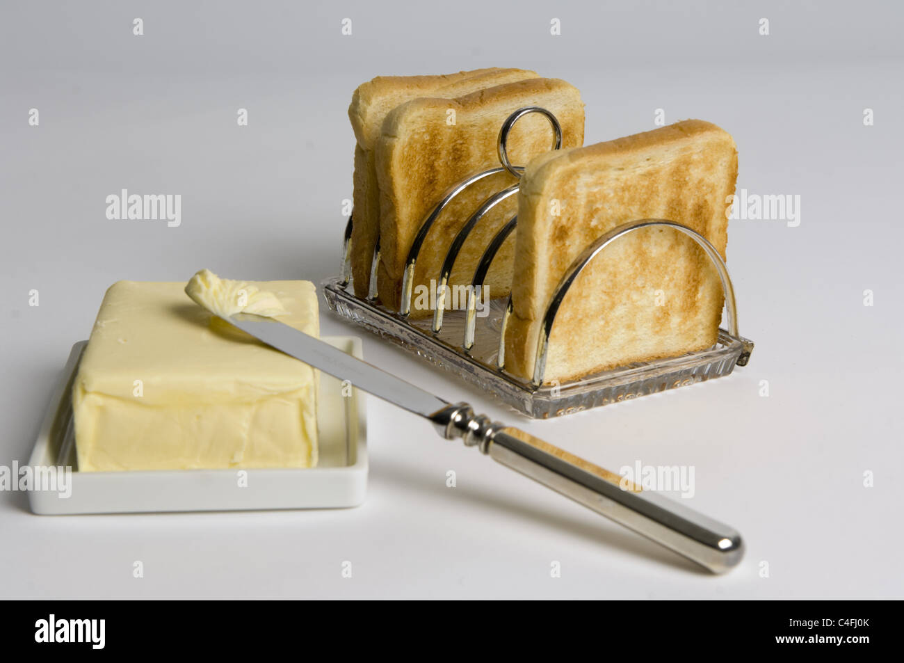 toast and butter Stock Photo - Alamy