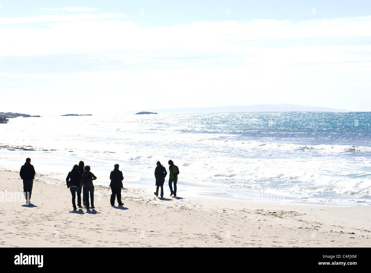 People at sea Stock Photo - Alamy