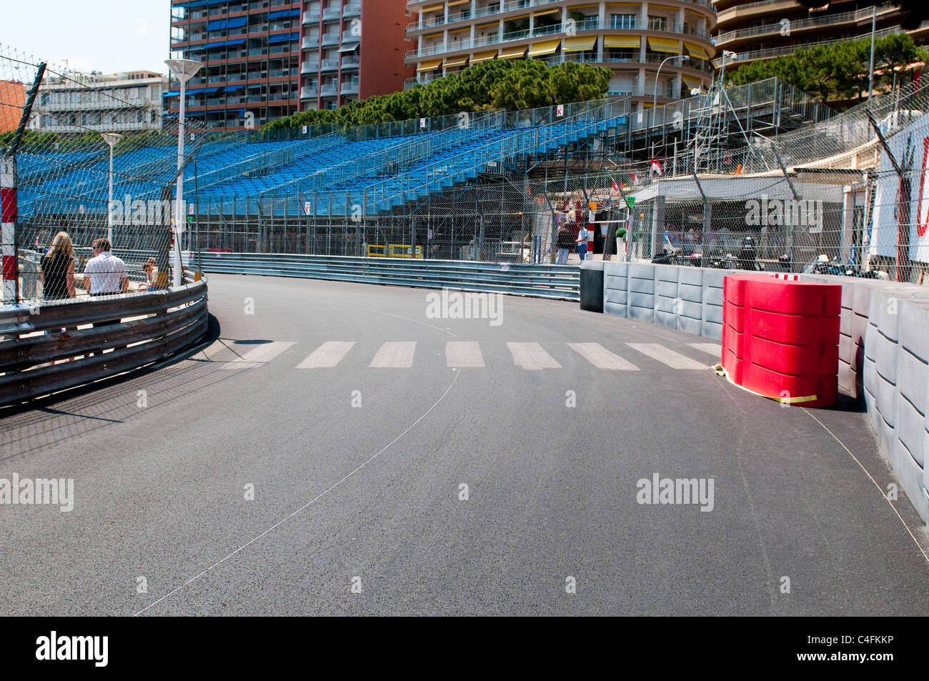 Part of Formula1 Monte-Carlo track in Monaco Stock Photo - Alamy