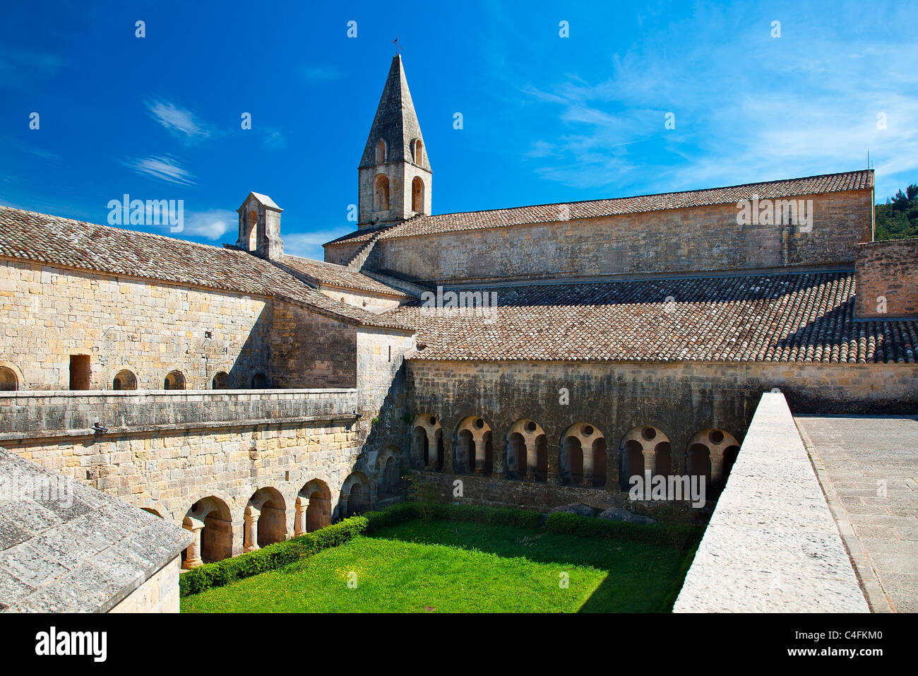 France, Var (83), Le Thoronet cistercian Abbey Stock Photo - Alamy