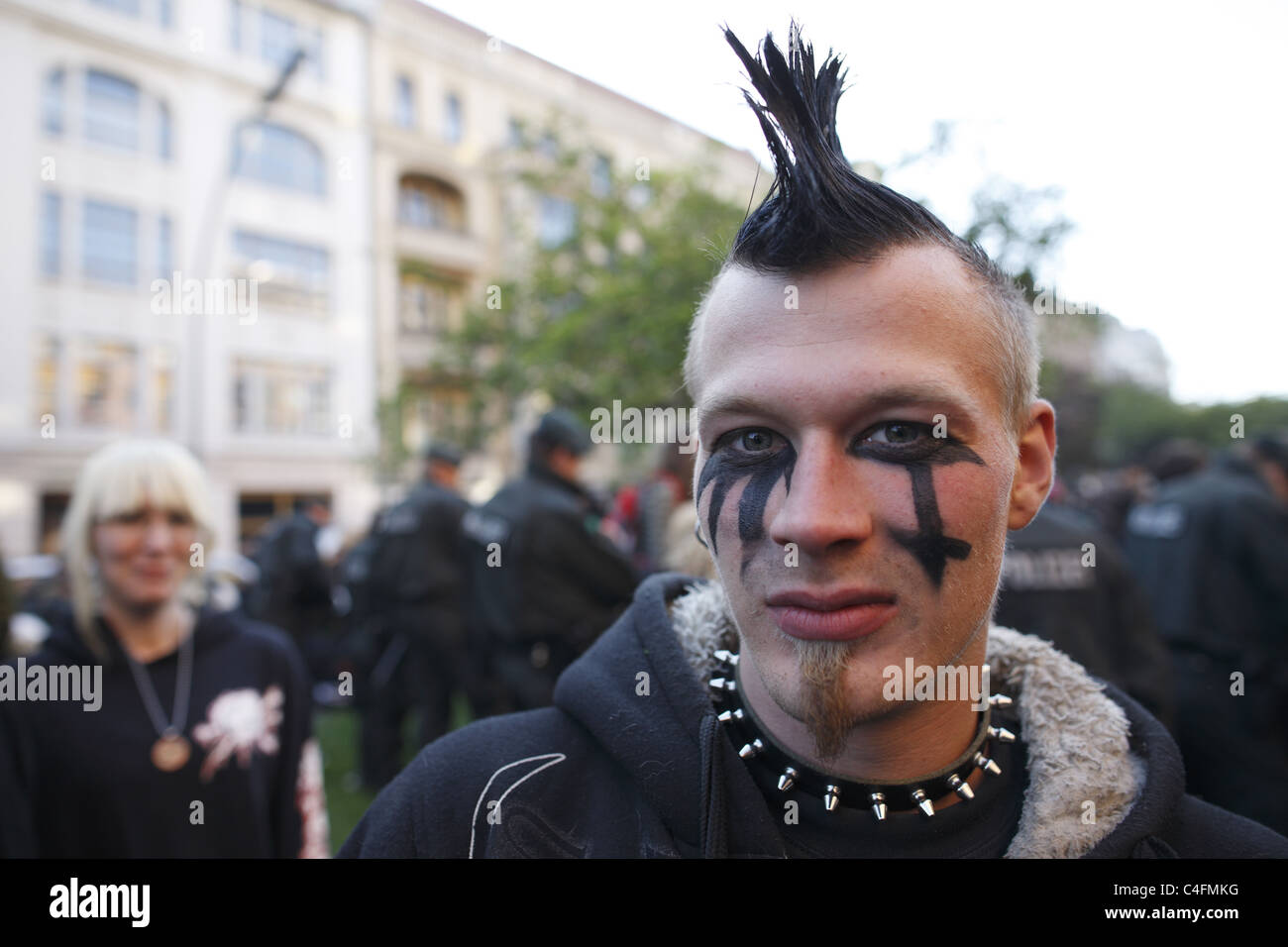 Germany, Berlin, 20110501, Punk-in Berlin © Gerhard Leber Stock Photo ...