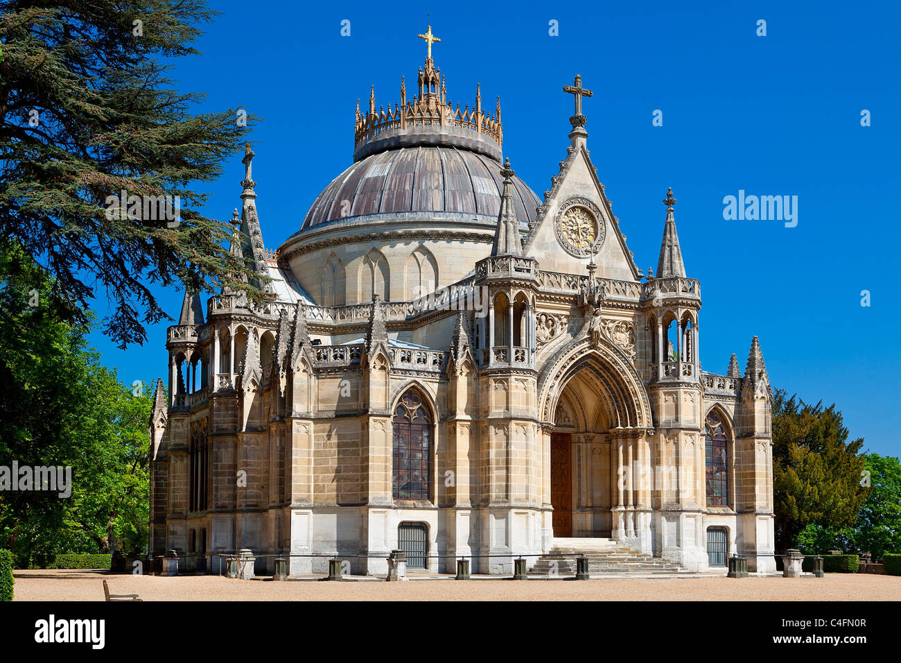 Dreux, Royal Chapel of St Louis Stock Photo - Alamy