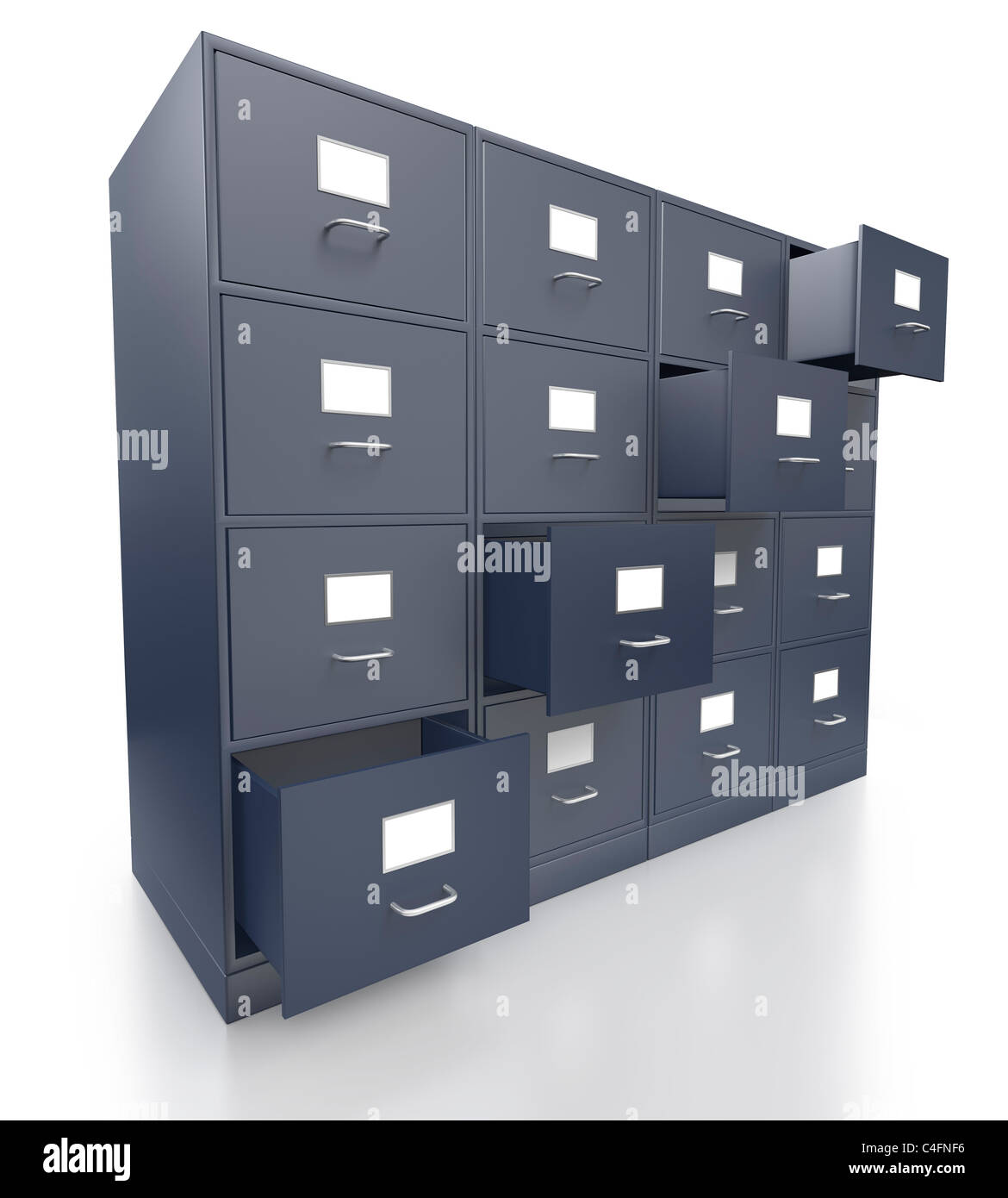 Four drawer filing cabinet hi res stock photography and images Alamy