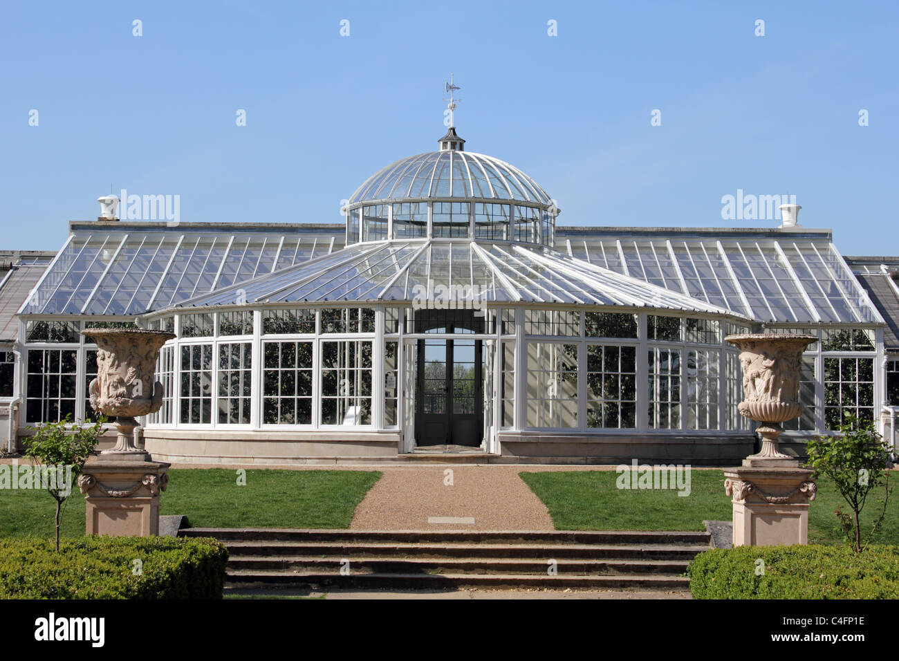 Conservatory, designed by Samuel Ware, 1813, Chiswick House, London ...