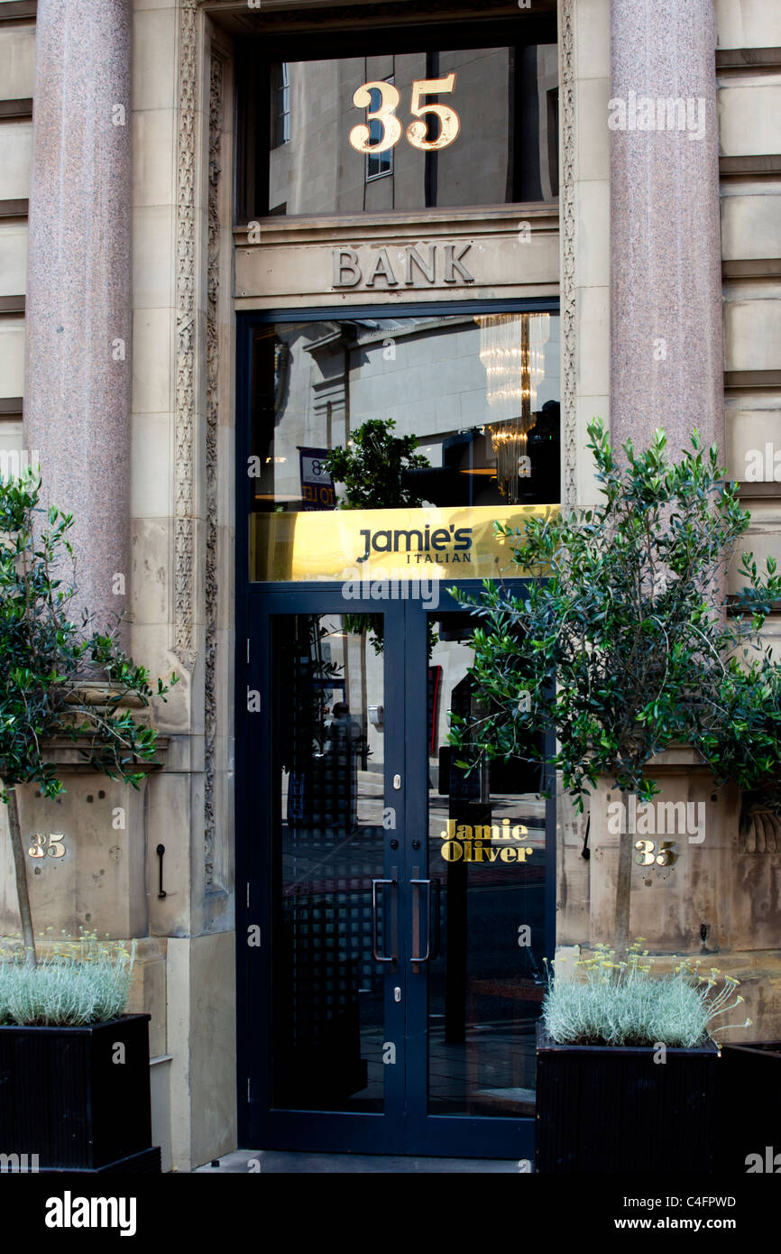 Jaimie's Italian Restaurant, Leeds Stock Photo - Alamy