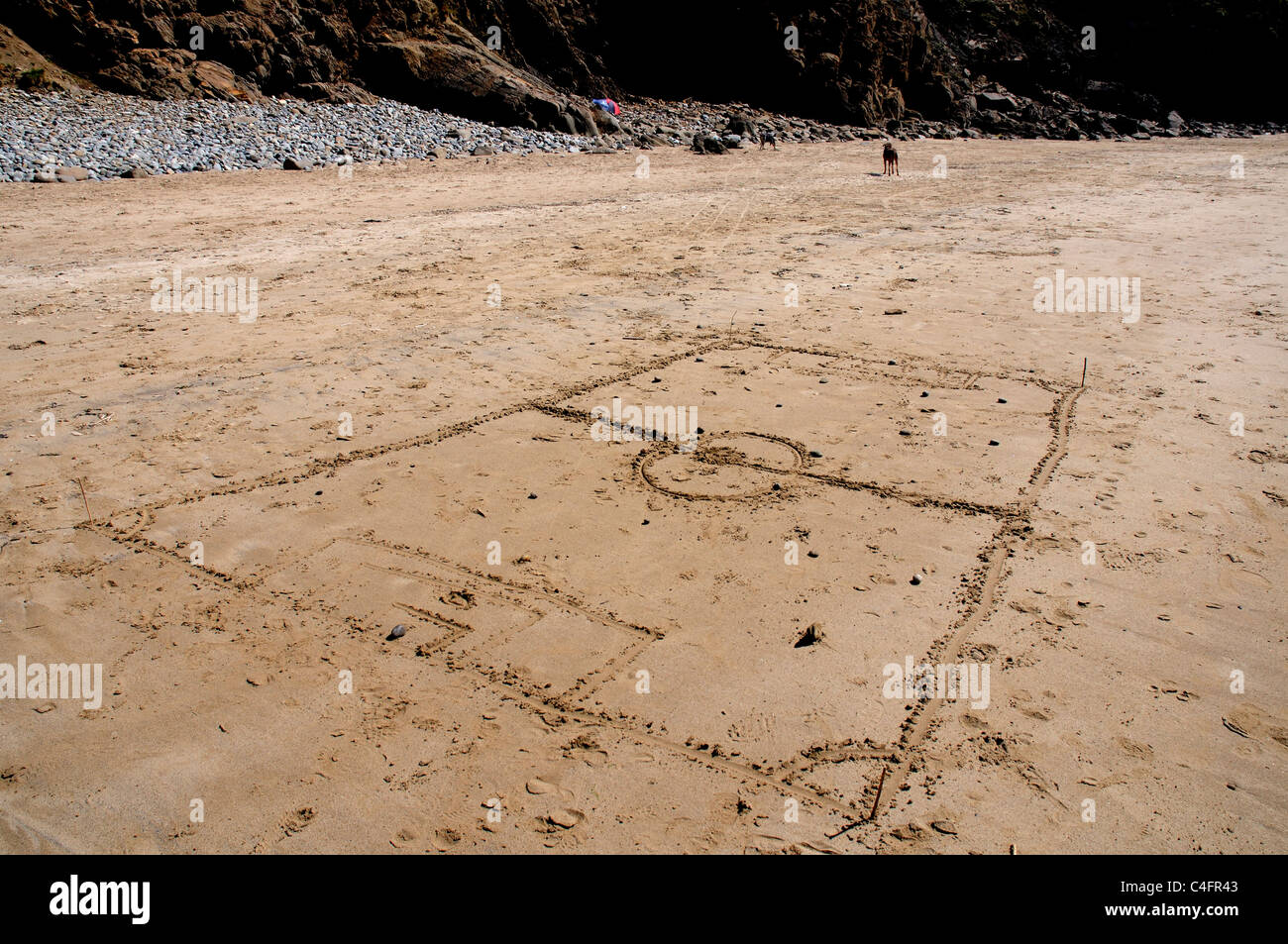 Football pitch sand hi-res stock photography and images - Alamy