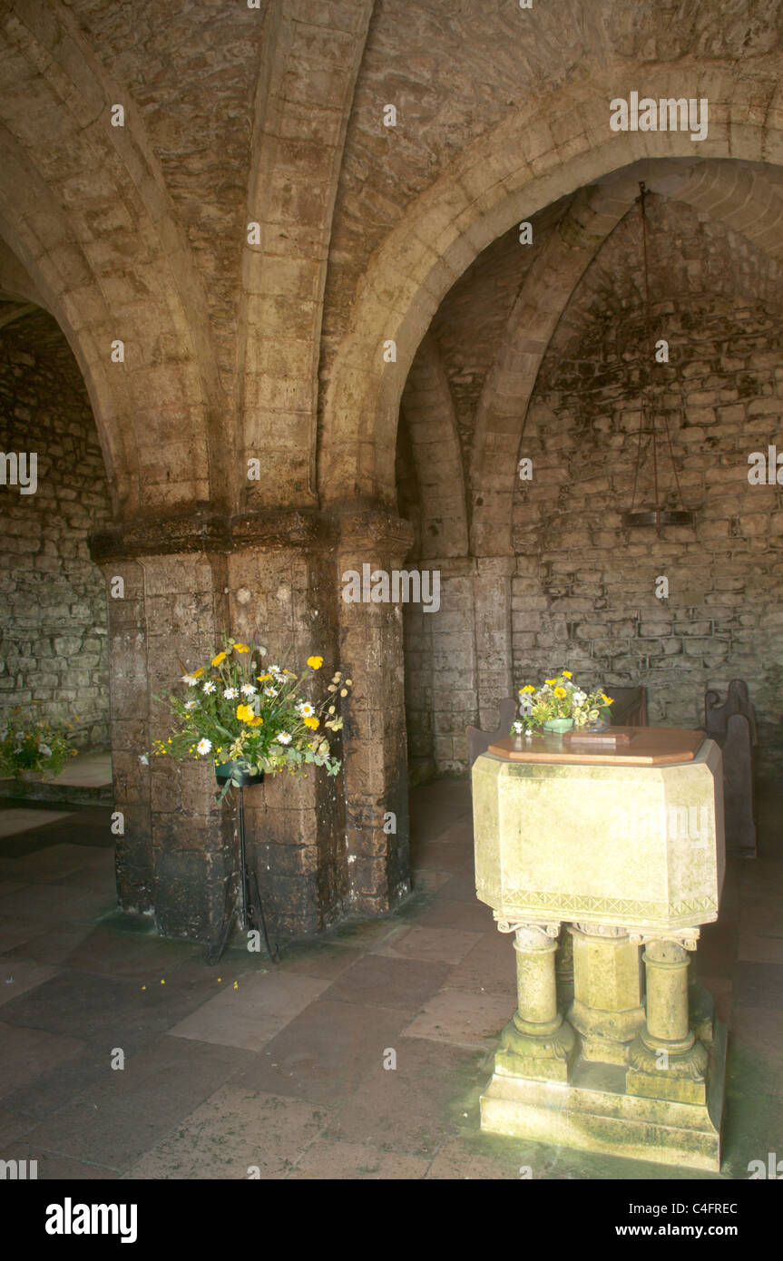 St Aldhelm's Chapel on St Aldhelm's or St Alban's Head, Dorset, UK ...