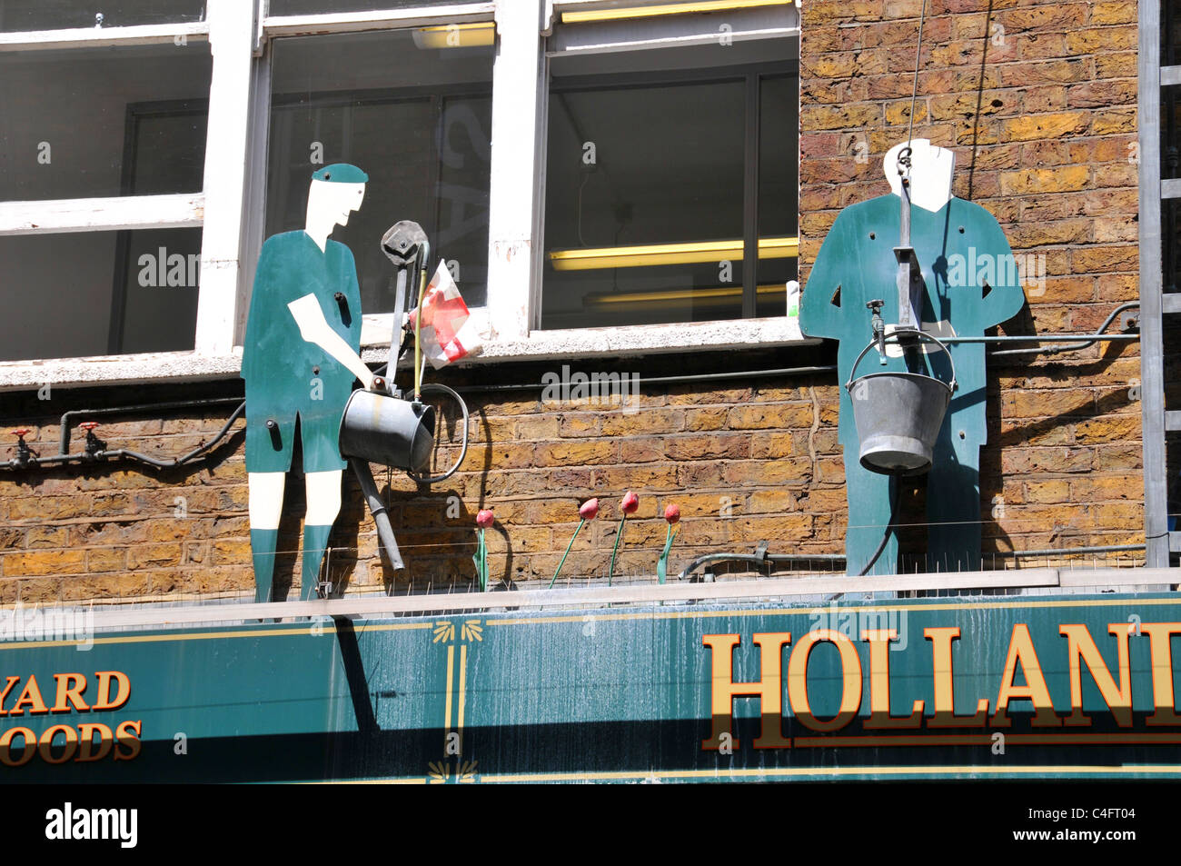 Neal's Yard Covent Garden London Tim Hunkin Stock Photo - Alamy