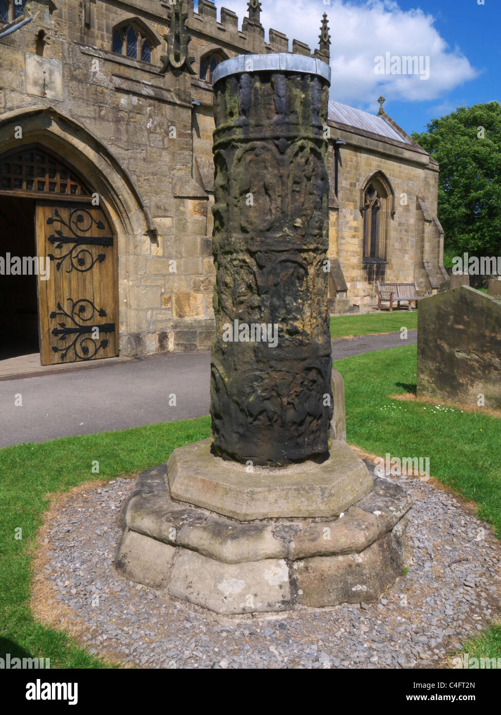 Anglo Saxon Cross Shaft High Resolution Stock Photography and Images ...