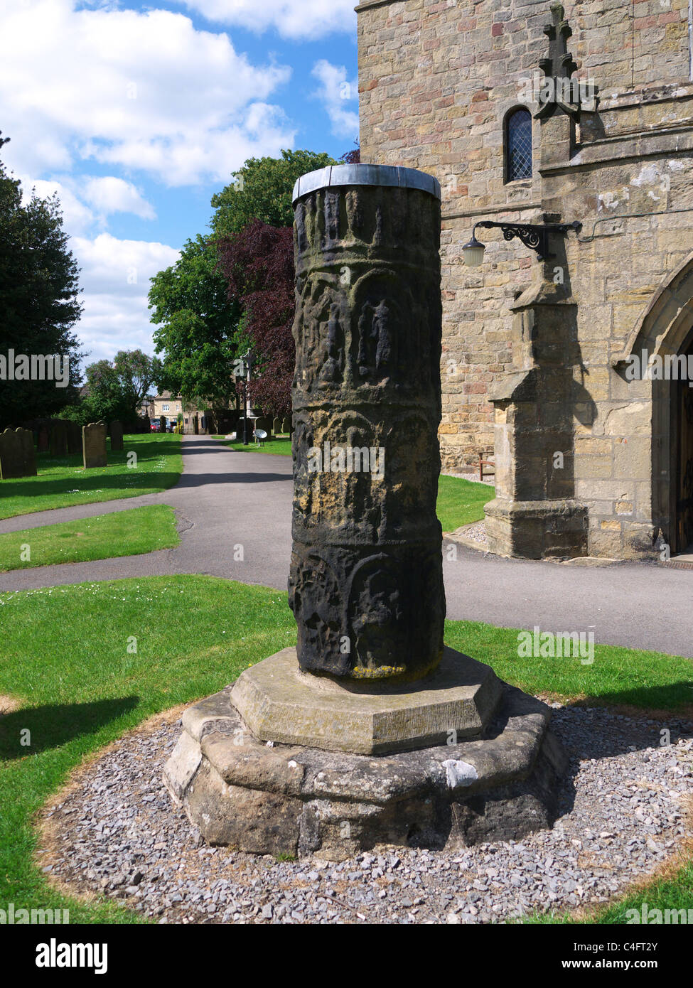 Anglo Saxon Cross Shaft High Resolution Stock Photography and Images ...