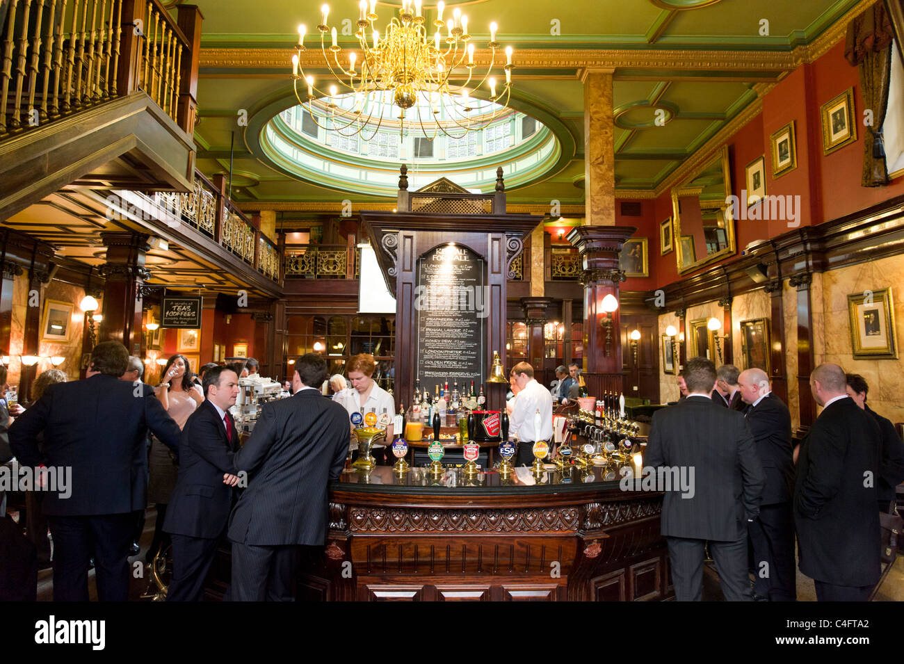 The Counting House pub in the City of London, UK Stock Photo - Alamy