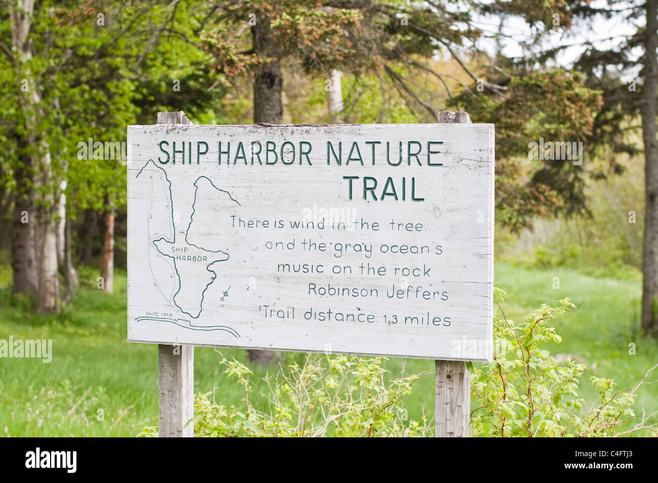 Acadia national park sign hi-res stock photography and images - Alamy
