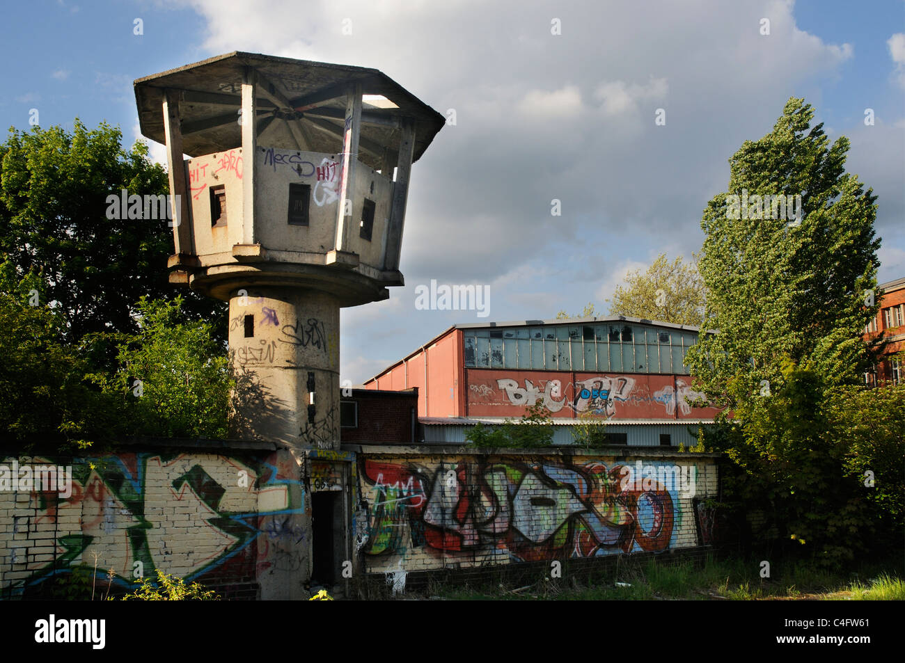 East german watchtower hi-res stock photography and images - Alamy