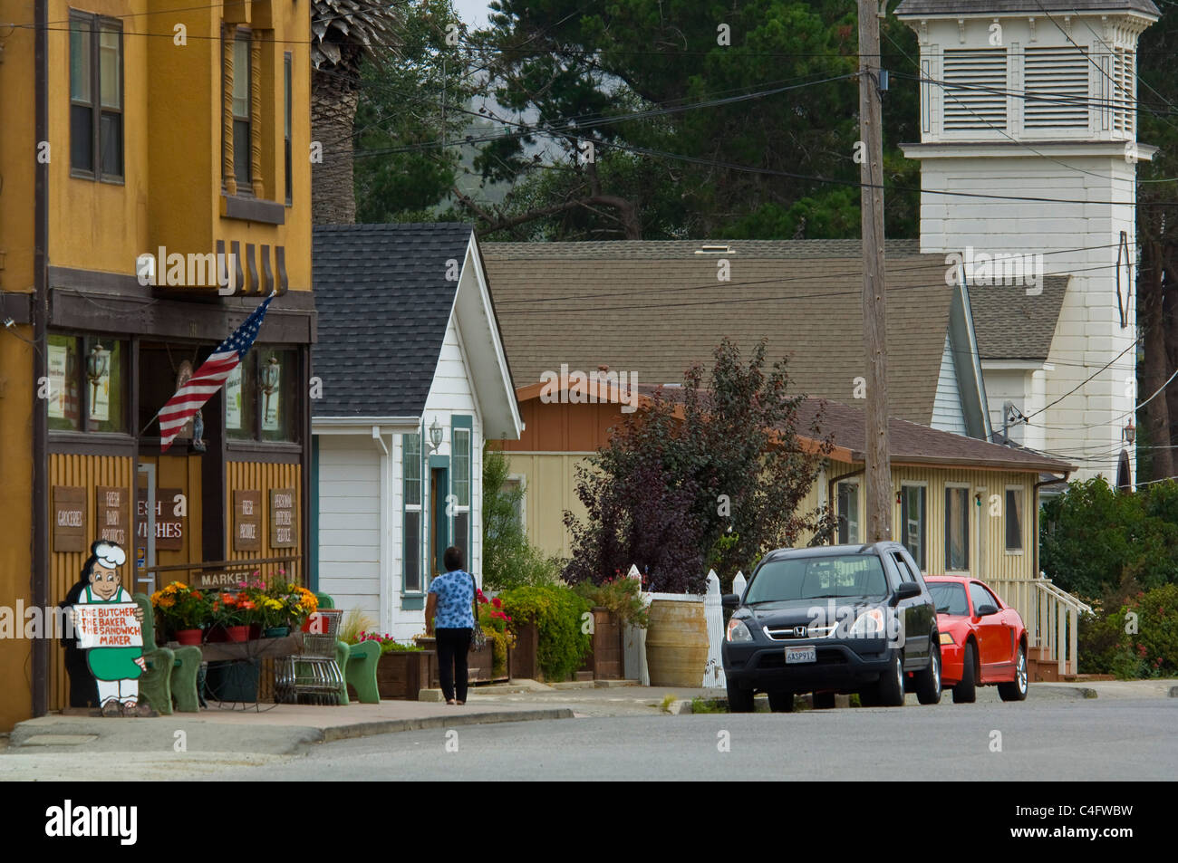 'downtown' Pescadero, San Mateo County, California Stock Photo - Alamy