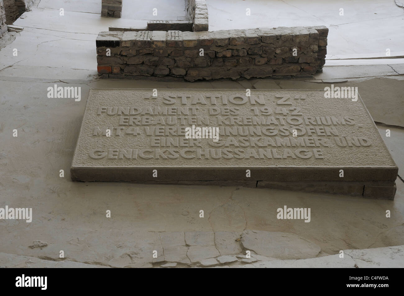 Station Z in Sachsenhausen Concentration camp near Berlin, Germany ...