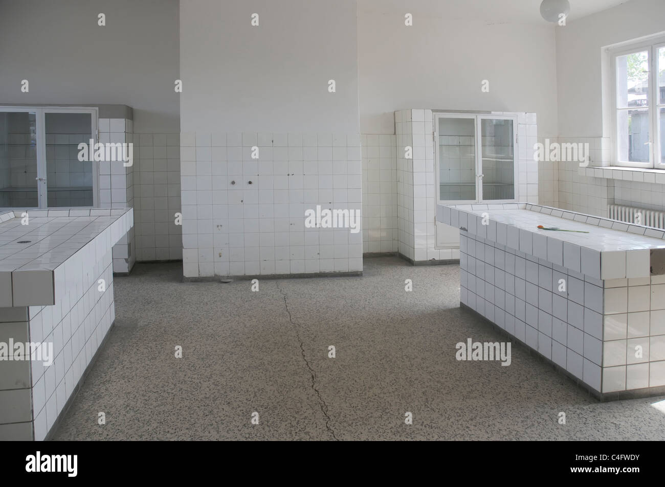The medical experimeantation rooms at Sachsenhausen concentration camp ...