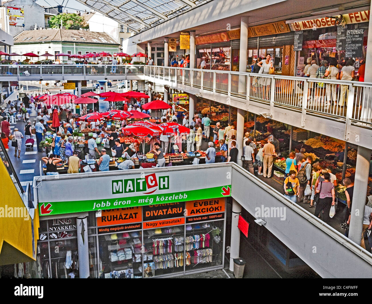 Public Market. Budapest, Hungary Stock Photo - Alamy