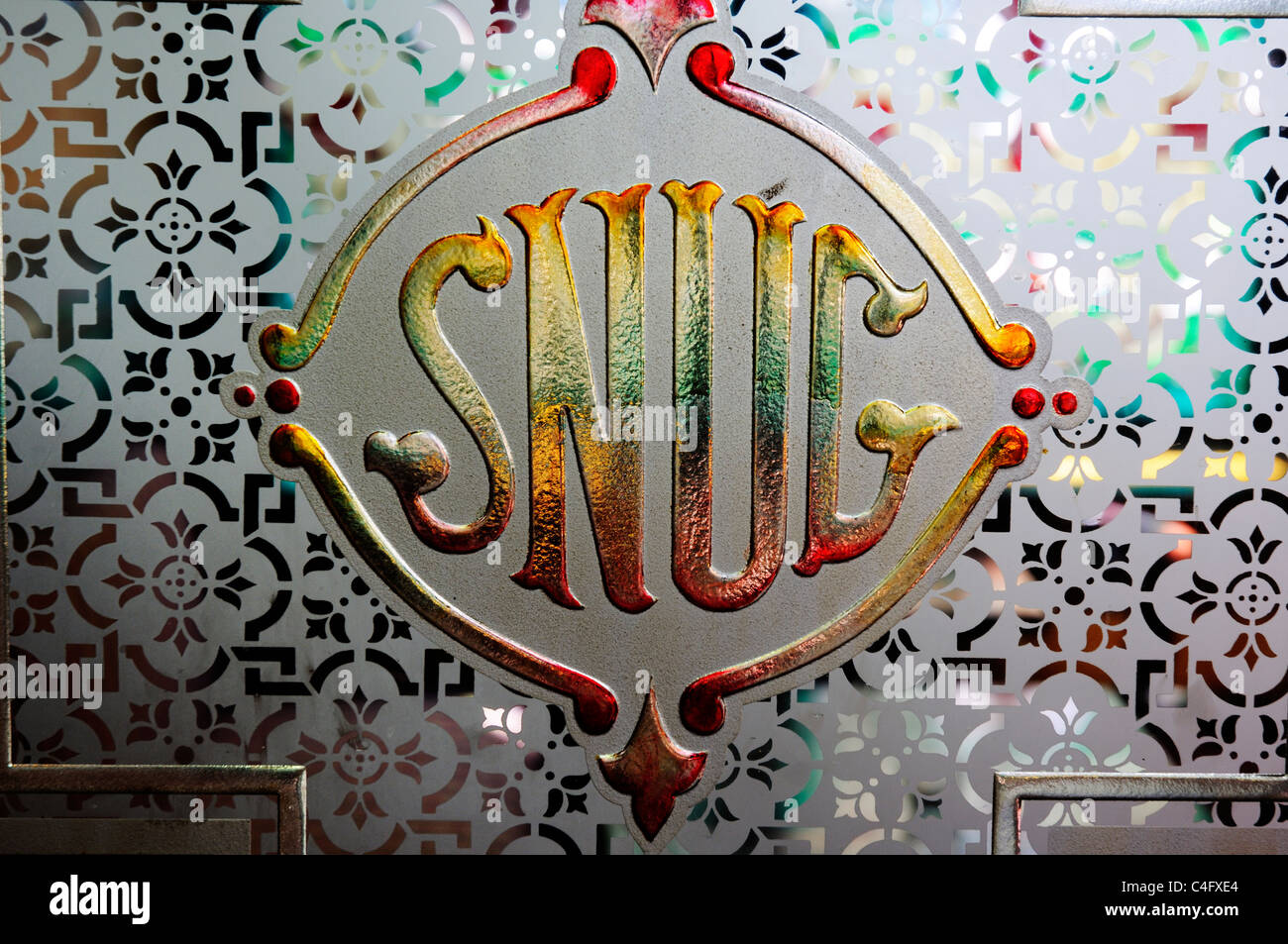 A snug in a pub Stock Photo - Alamy