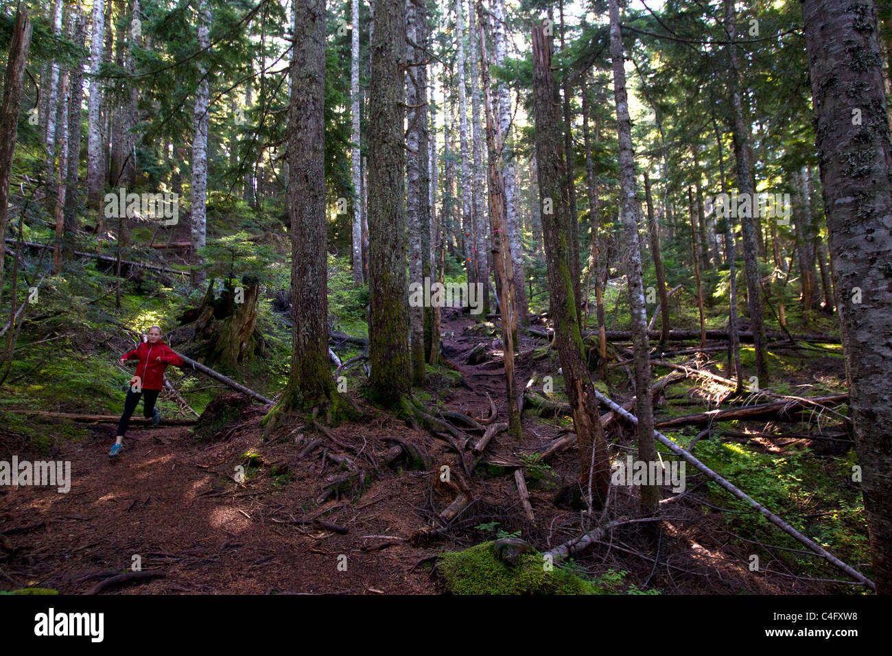Ultra marathon female jessica glowacky runner running trails on Cypress ...