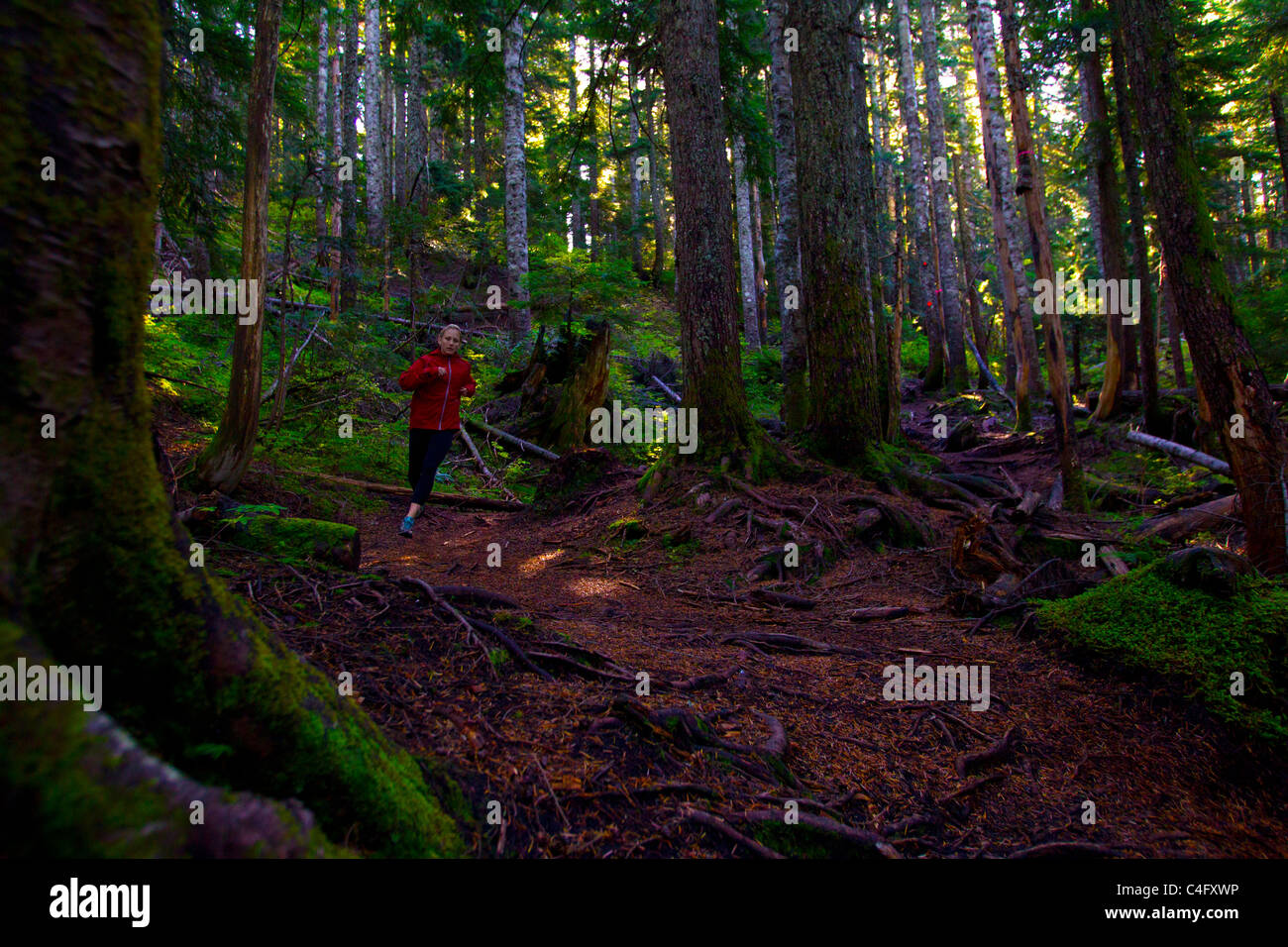Ultra marathon female jessica glowacky runner running trails on Cypress ...