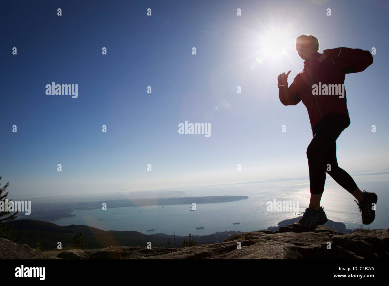 Ultra marathon female jessica glowacky runner running trails on Cypress ...