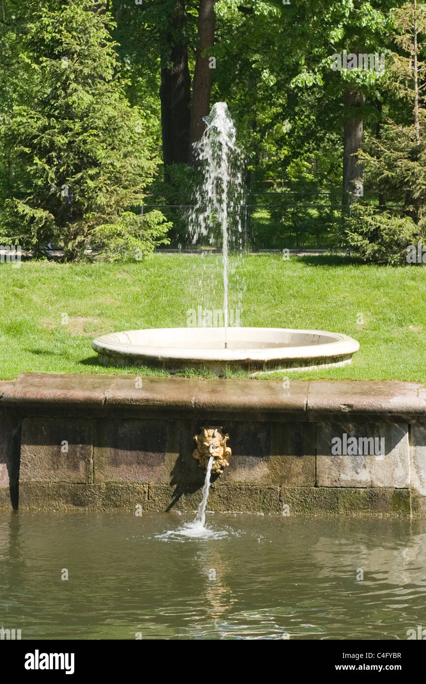 Russia , St Petersburg , Peterhof , Petergof , Baroque Peter The Great ...