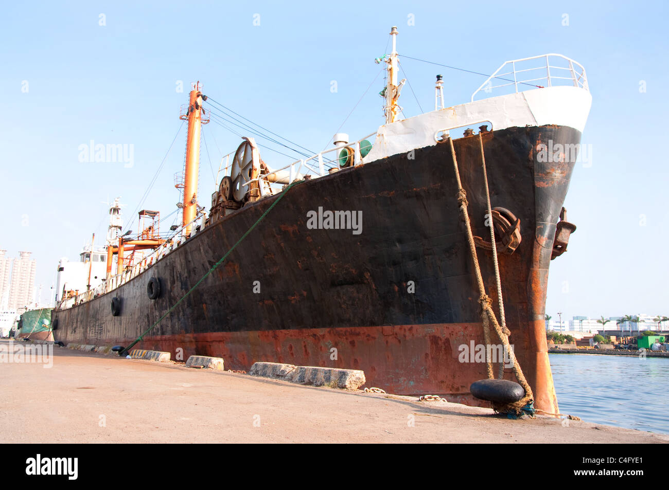 Old Cargo Ship High Resolution Stock Photography and Images - Alamy