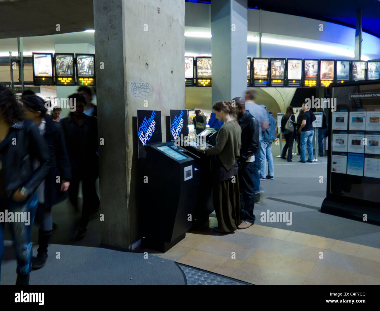 Multiplex machines hi-res stock photography and images - Alamy