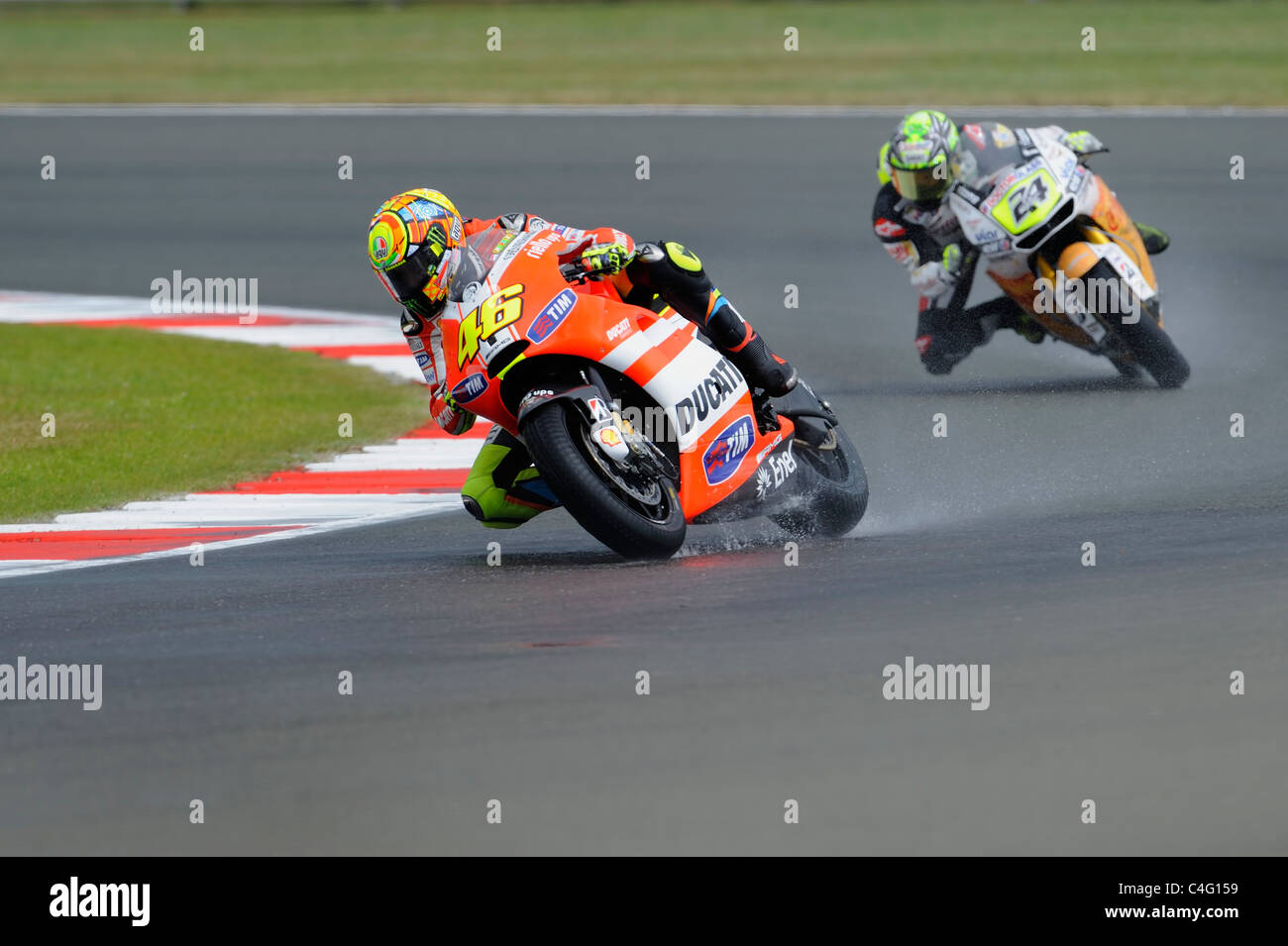 Wet weather motorcycle ride hi-res stock photography and images - Alamy