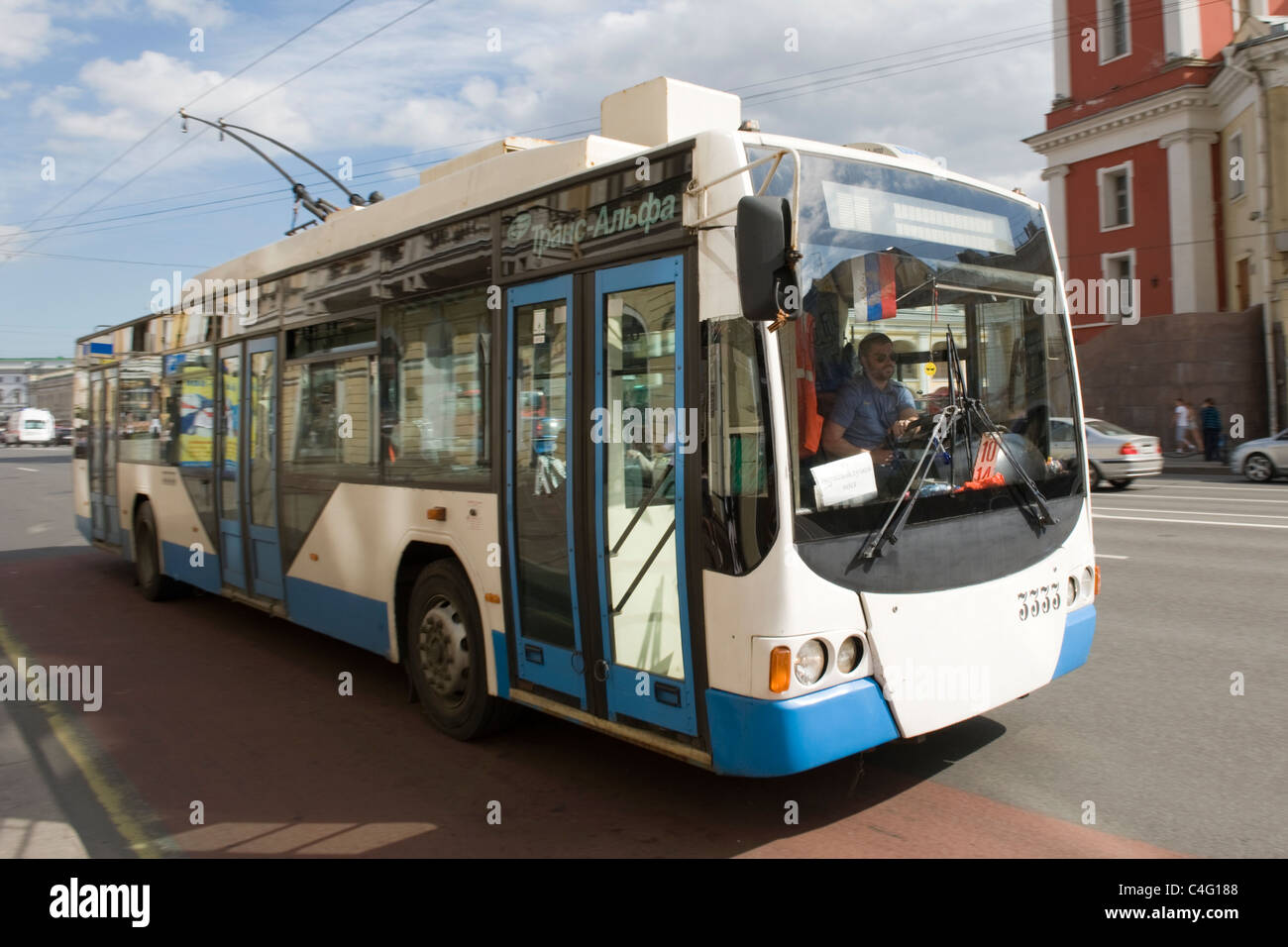 Blue bus livery hi-res stock photography and images - Alamy