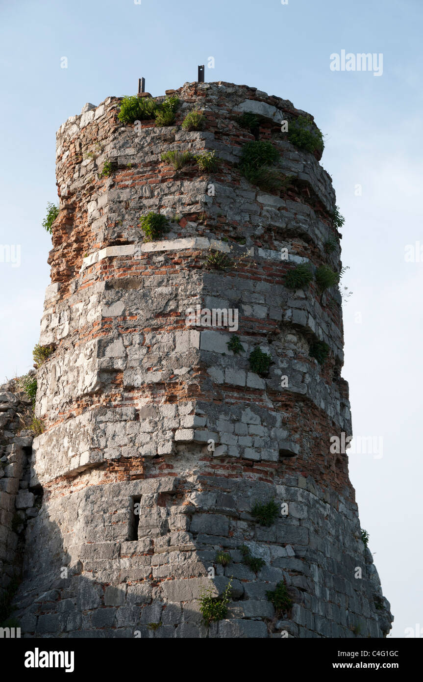 Rozafa Castle is an Illyrian stronghold above the Albanian town of ...