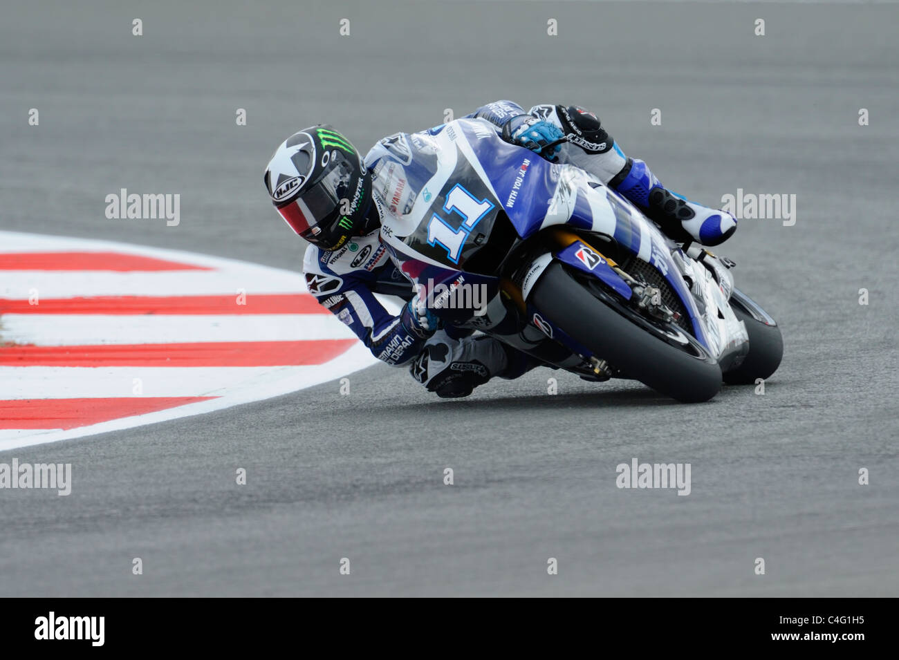 ben spies, yamaha, moto gp, 2011 Stock Photo - Alamy