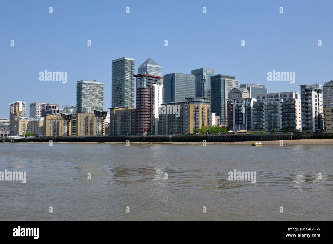 London, Isle of dog, Canary Warf Stock Photo - Alamy
