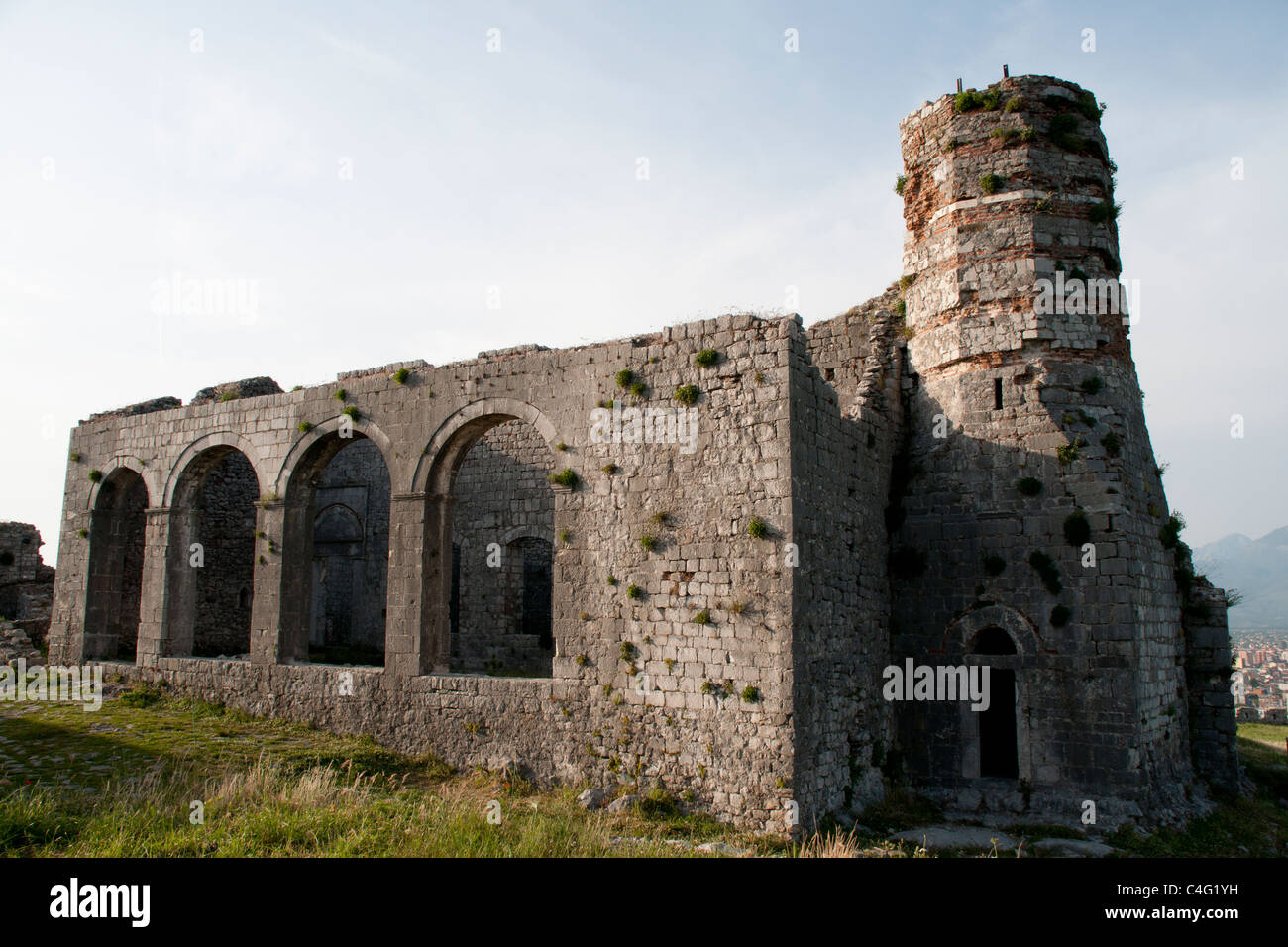 Rozafa Castle is an Illyrian stronghold above the Albanian town of ...