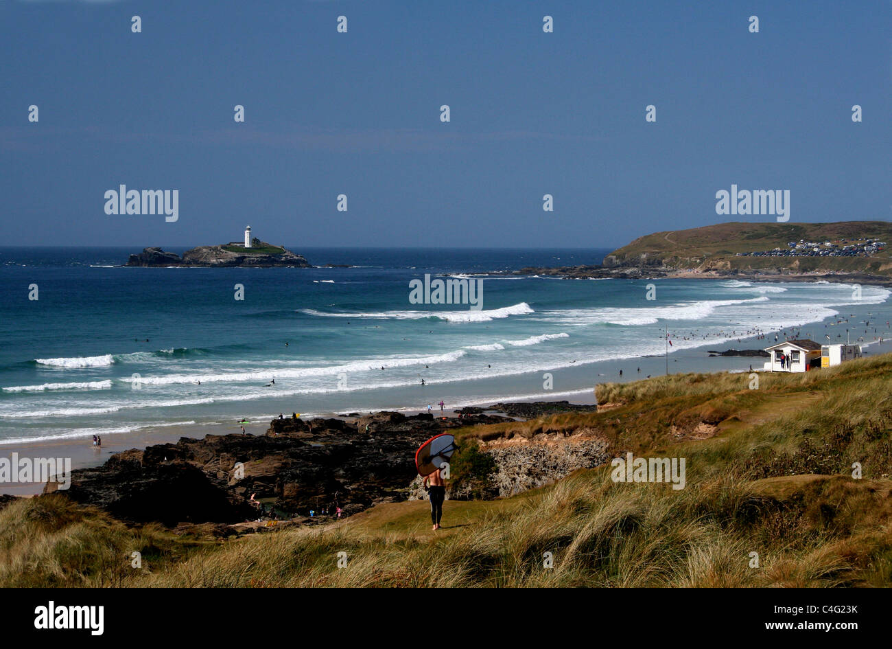 Gwithian sands hi-res stock photography and images - Alamy